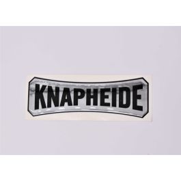 1.75"H x 5.25"W Chrome Knapheide Emblem KNAP 12315867 - Knapheide Parts