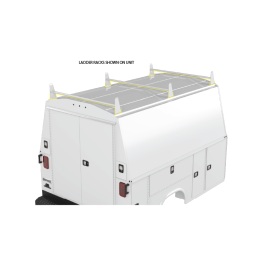 Knapheide LADDER RACK, 3 BOW SRW, 54.8" Wide 26061846W - Knapheide Parts