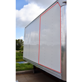 Box Van Side Panel, Full Sheet 102"H 80002460 - Knapheide Parts