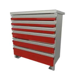 Red CTech 6 Drawer Unit CTEC 20192514 - Knapheide Parts